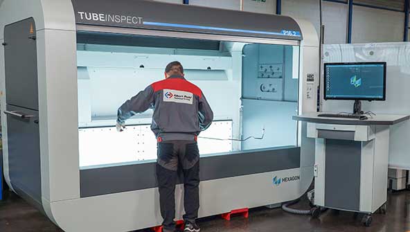 Application of TubeSpect Hexagon system