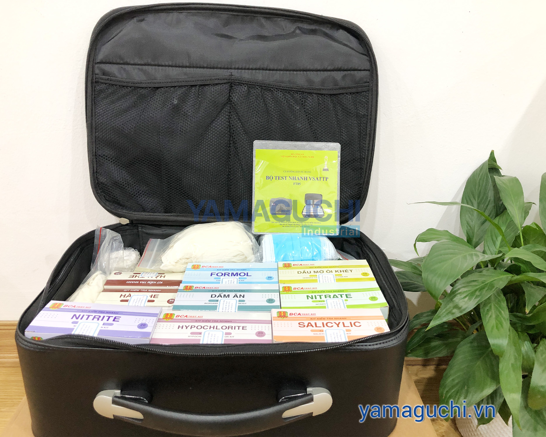 Bộ kit kiểm tra nhanh phẩm màu trong thực phẩm CT04 - Yamaguchi